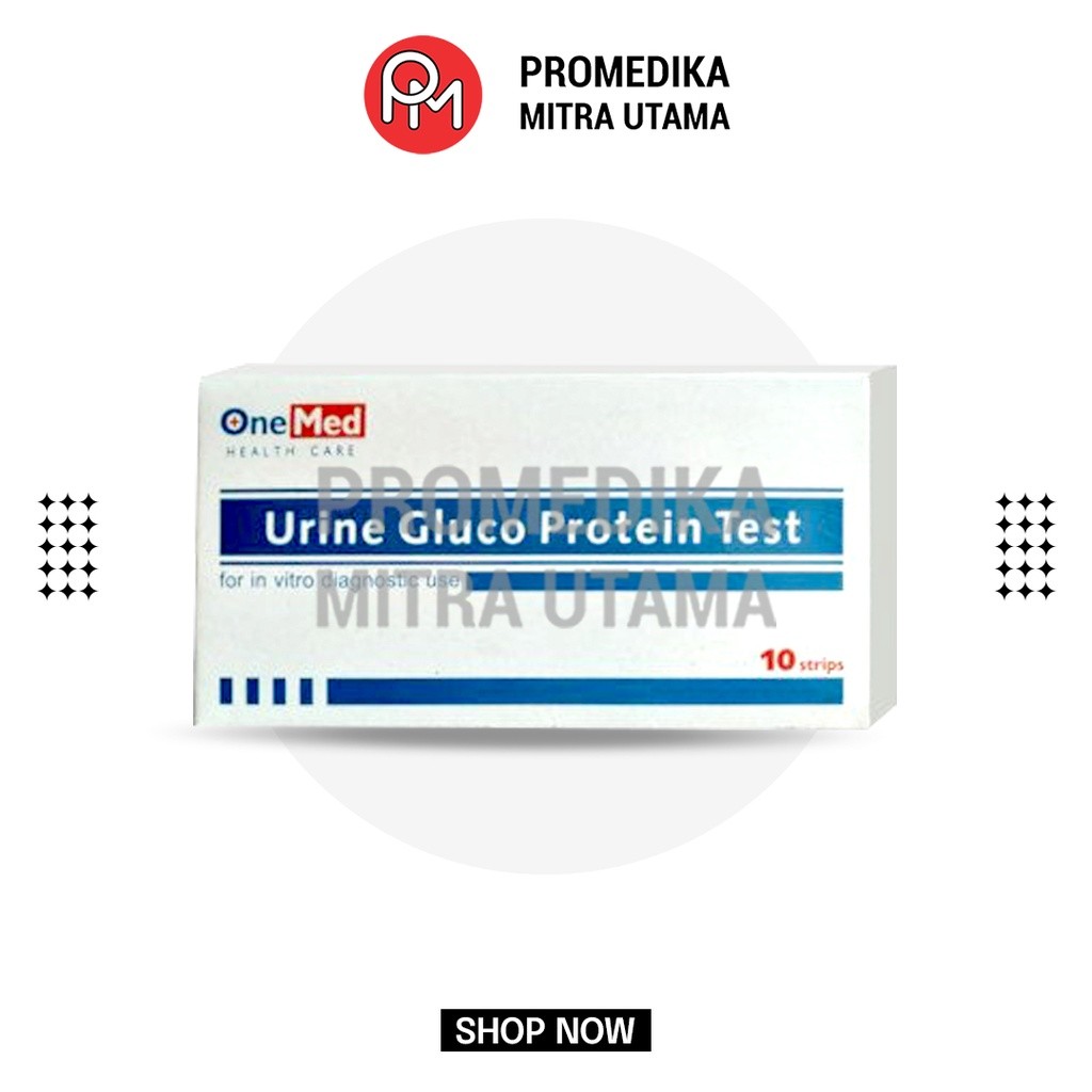 Jual Urine Gluco Protein Test Onemed (tes protein urin) | Shopee Indonesia