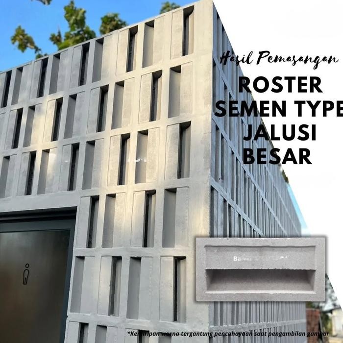 Jual salee Roster jalusi ukuran 19×39 cm anti tampias | Shopee Indonesia