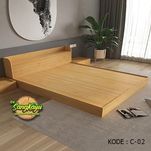 Jual SangKayu Divan kayu aesthetic modern tempat tidur minimalis divan ...