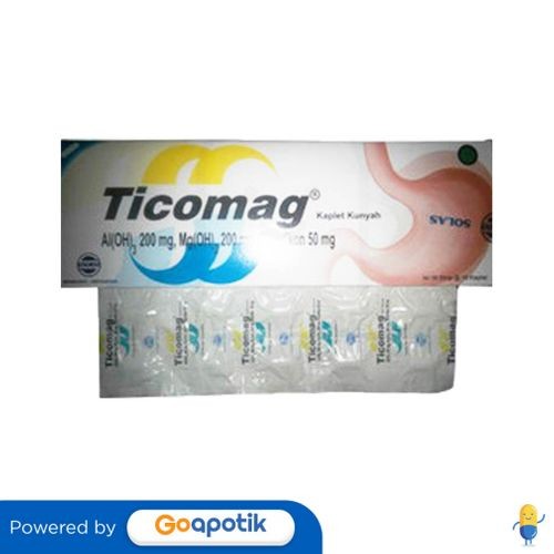 Jual Ticomag Box Isi 100 Kaplet | Shopee Indonesia