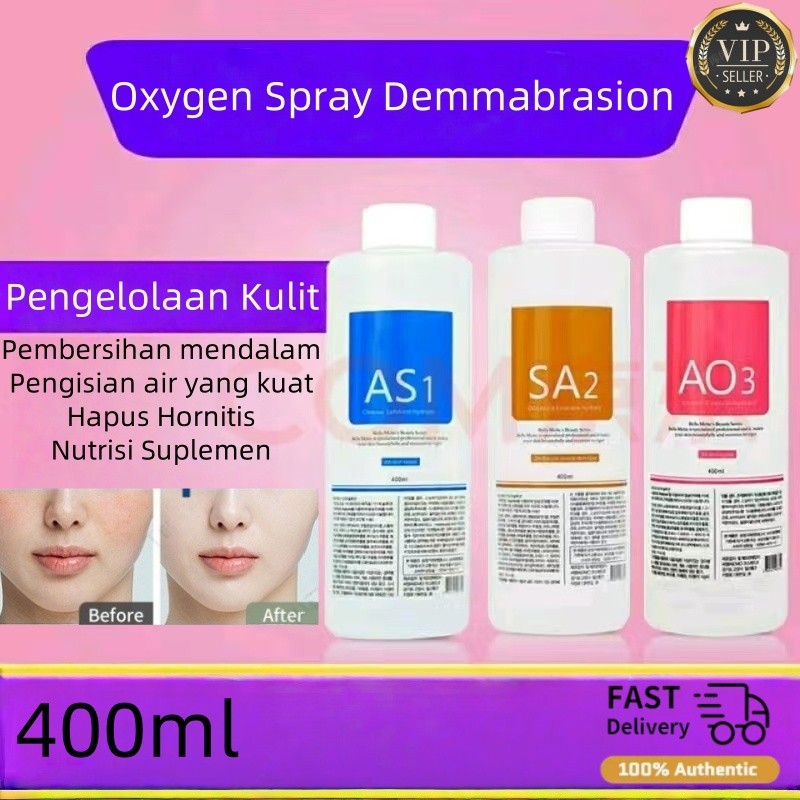 Jual 【COD ORI】Cairan Hydra Serum Hydra Peel Solution AS1 AO3 SA2 Facial Aqua Peel Oxygen Spray ...