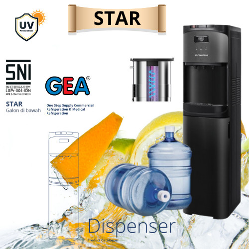Jual DISPENSER GEA STAR DISPENSER 3 TOMBOL GALON BAWAH | Shopee Indonesia