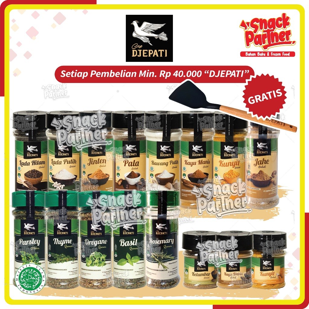 Jual CAP DJEPATI PREMIUM Bubuk Rempah - Kayu Manis Cinnamon Bawang ...
