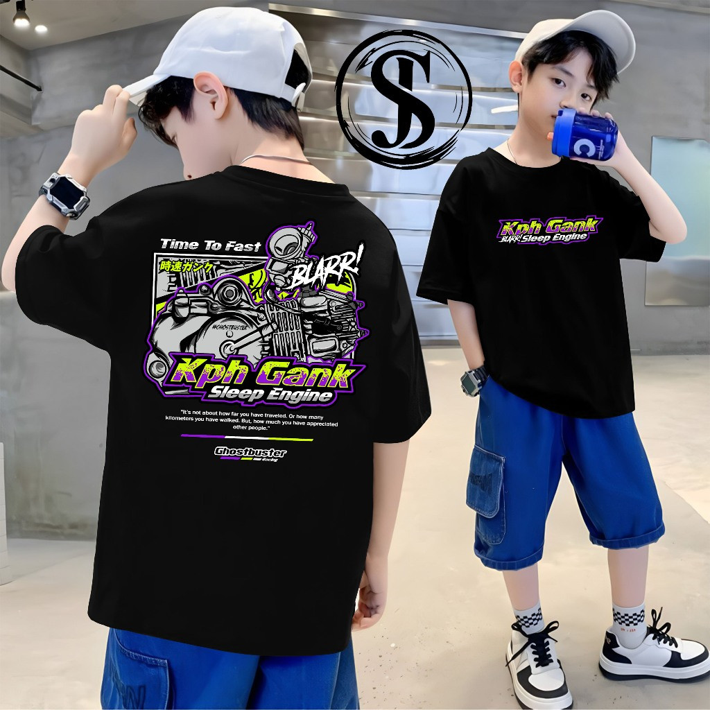 Jual Kaos Racing Anak KPH Gank Sleep Engine Mekanik Kphgank125 Baju ...