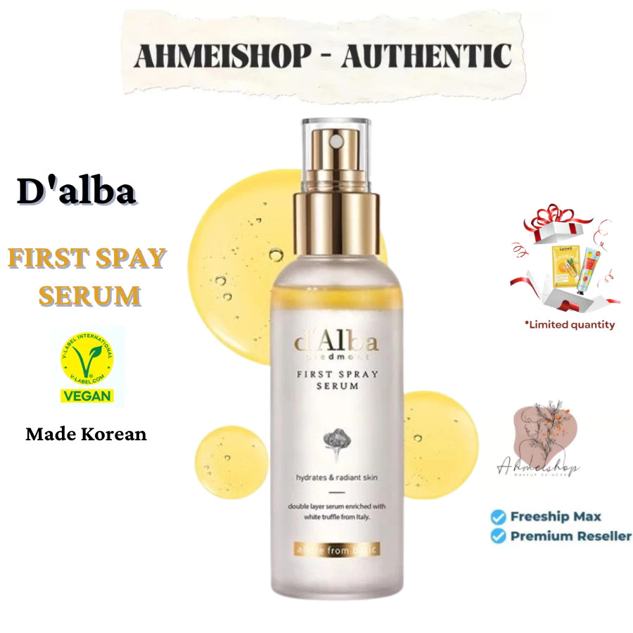 Jual 【NEW】D'Alba First Spray Serum 100ml - Toner Spray Pelembab ...