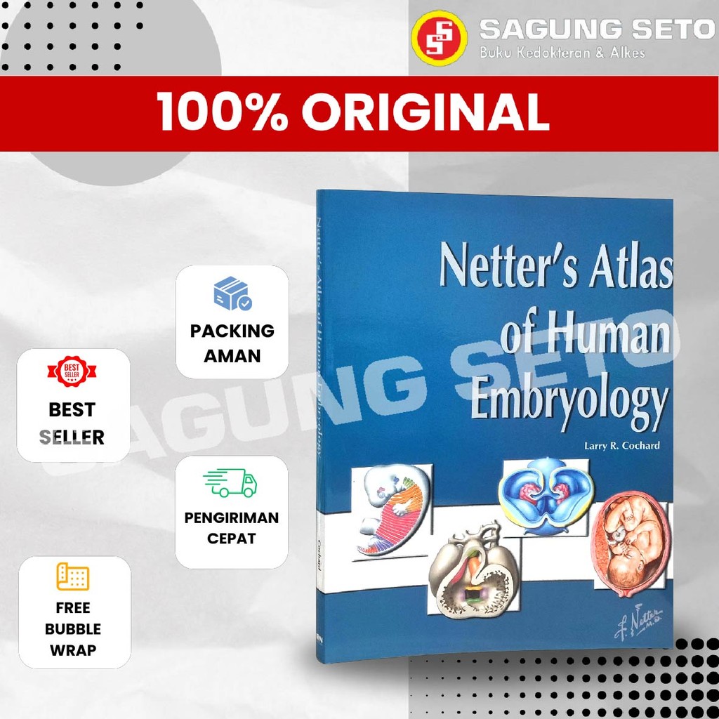 Jual NETTERS ATLAS OF HUMAN EMBRYOLOGY - COCHARD | Shopee Indonesia