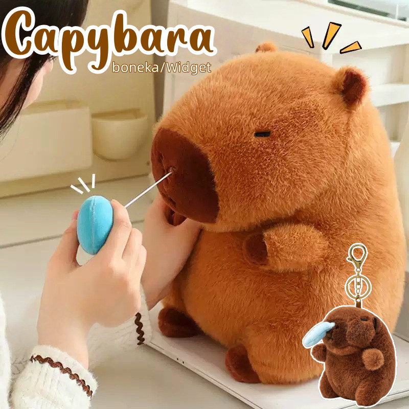 Jual CARAT Boneka Kapibara Boneka Animal Capybara Plush Ingus Bisa ...
