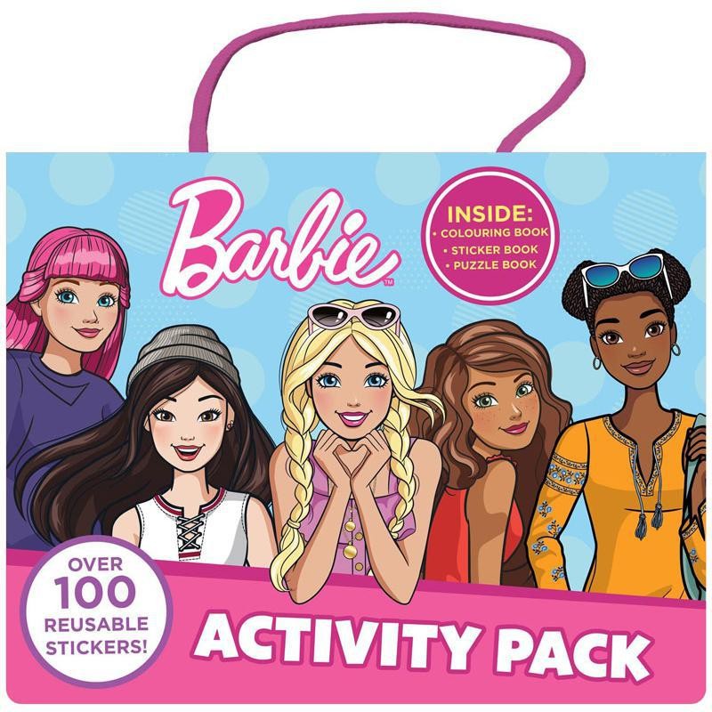 Jual Buku Anak Import (Barbie: Activity Pack/Barbie Colour By Numbers ...