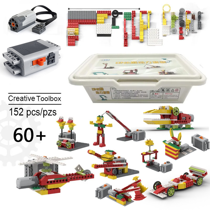 Jual NEW WeDo 1.0 Robotics Construction Boxed Set Compatible with 9580 ...