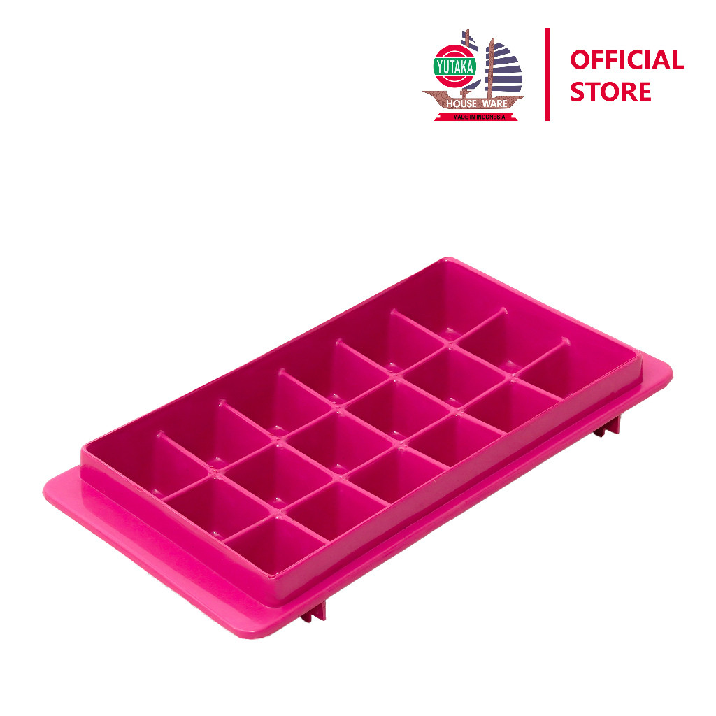Jual YUTAKA Cetakan Es Batu Segi 18 Kotak / Ice Tray / Ice Cube / Es ...