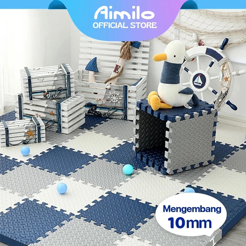 Jual Aimilo Matras Puzzle PE Karpet Puzzle Anak Playmate Bayi Puzzle ...