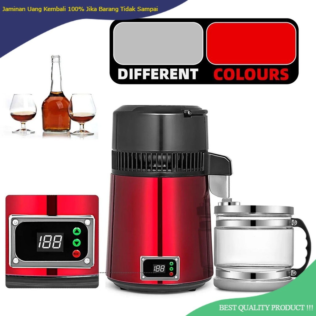 Jual VEVOR 4L Water Distiller Filter Machine Distilled Distillation ...