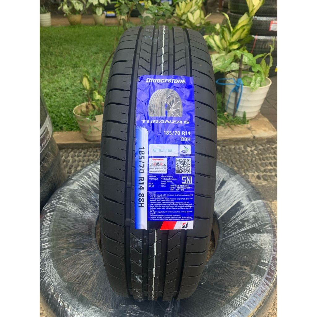Jual Ban Mobil Bridgestone Turanza 6 185/70 R14 Ban Mobil Avanza Xenia Carry | Shopee Indonesia