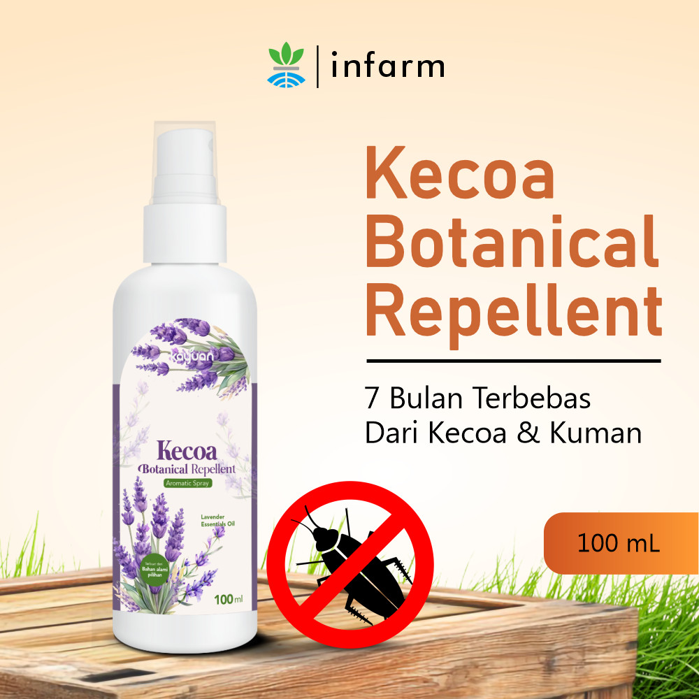 Jual INFARM - Repellent Pengusir Kecoa 100 ml Organik, Semprotan ...
