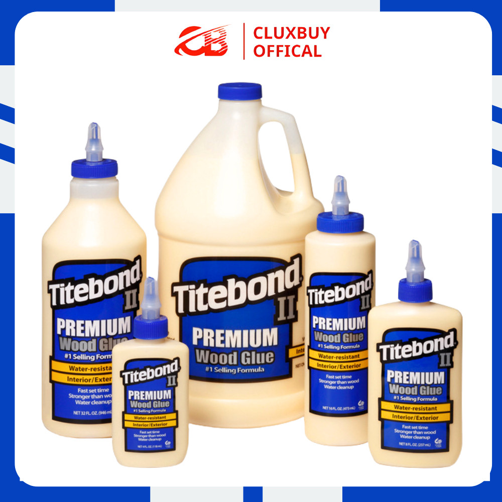 Jual Lem kayu Titebond II, Lem kayu super kuat tahan air standar AS ...