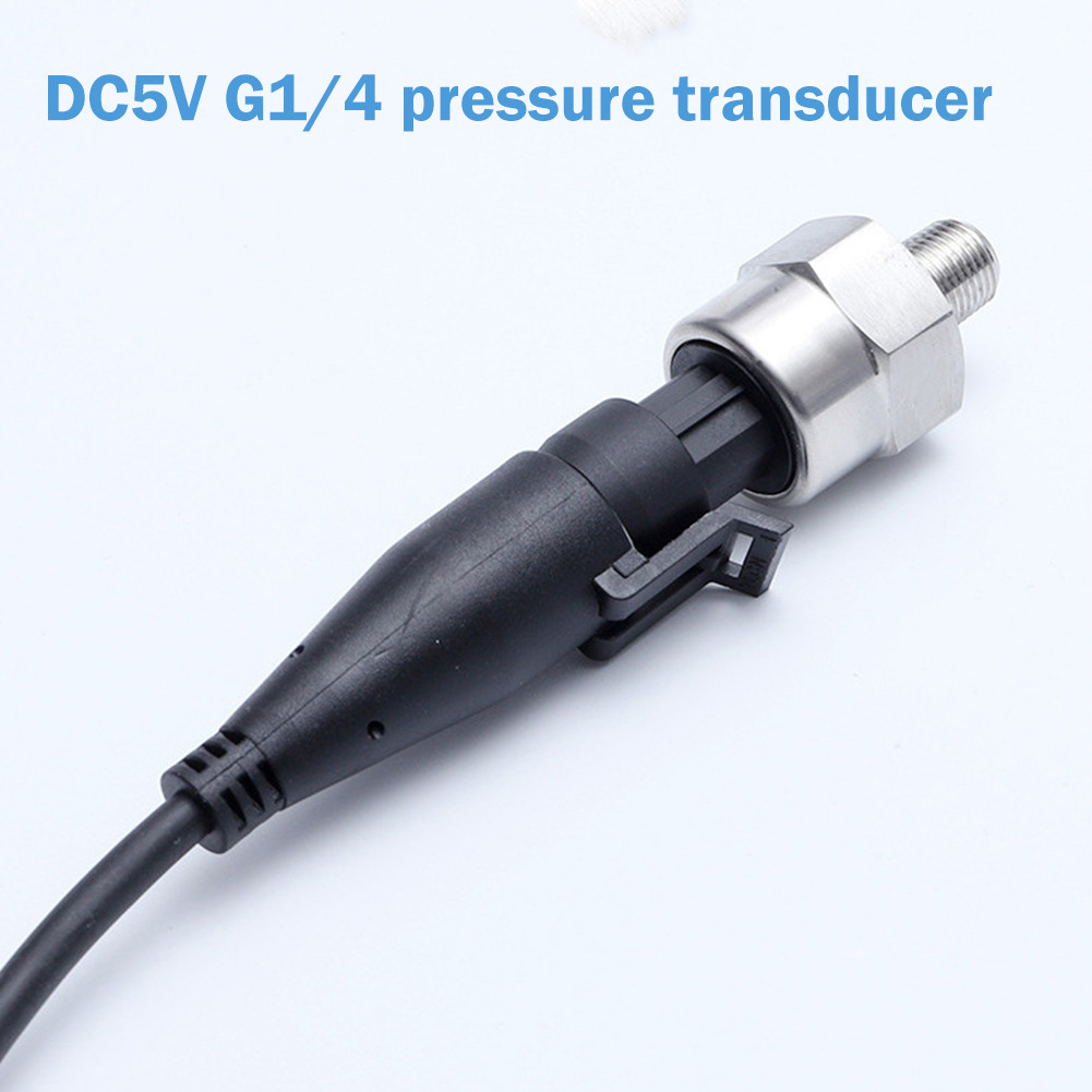 Jual G1/4 Pressure sensor Arduino DC 5V 12Bar 0-12 Bar 1,2MPa Pressure Transducer Transmitter ...