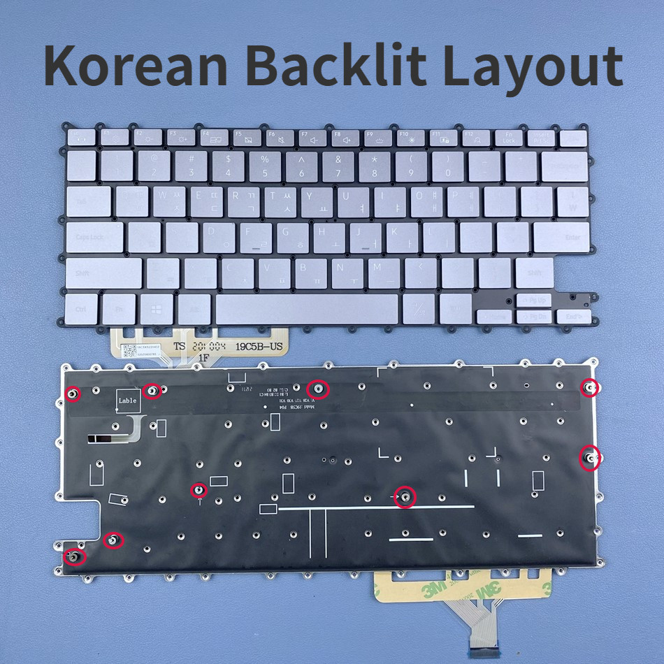 Jual Korean Backlit Laptop Keyboard For Samsung Galaxy Book Flex Alpha ...