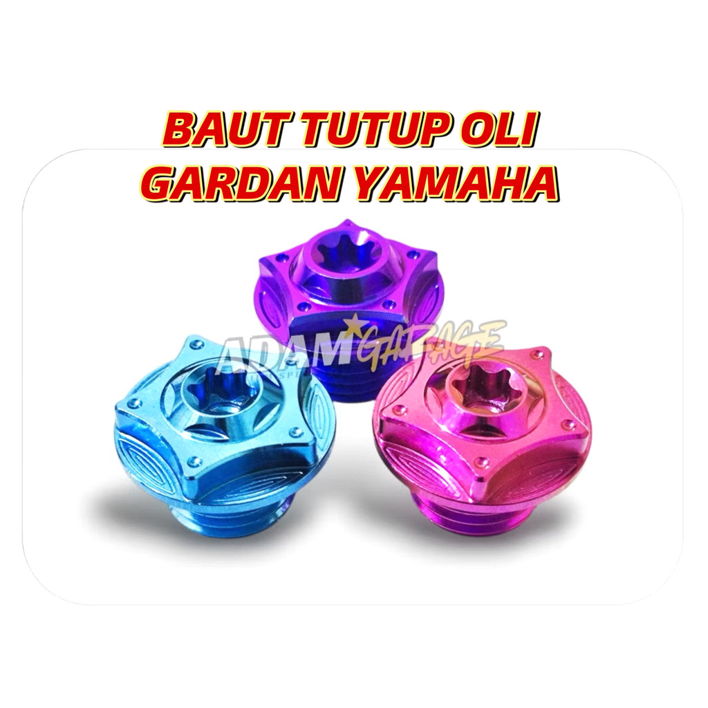 Jual TITANIUM BAUT TUTUP OLI GARDAN MATIC YAMAHA MIO NMAX AEROX FINO ...
