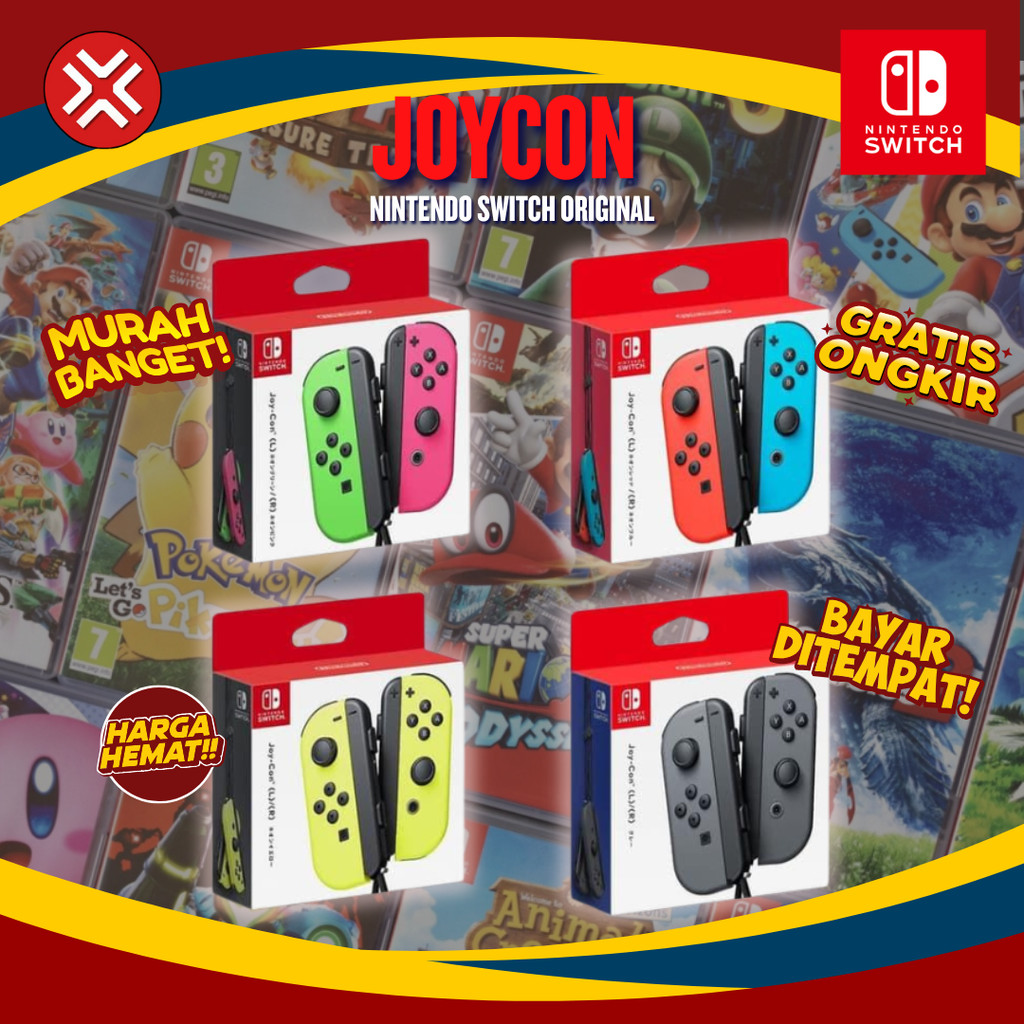 Jual Nintendo Switch / N Switch Joy-Con Joycon Joy Con (Left / Right ...