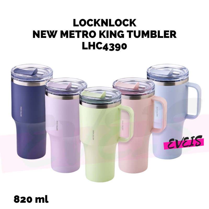 Jual LocknLock New Metro King Tumbler 820ml - LHC4390 - Tumbler tahan panas dan dingin | Shopee ...
