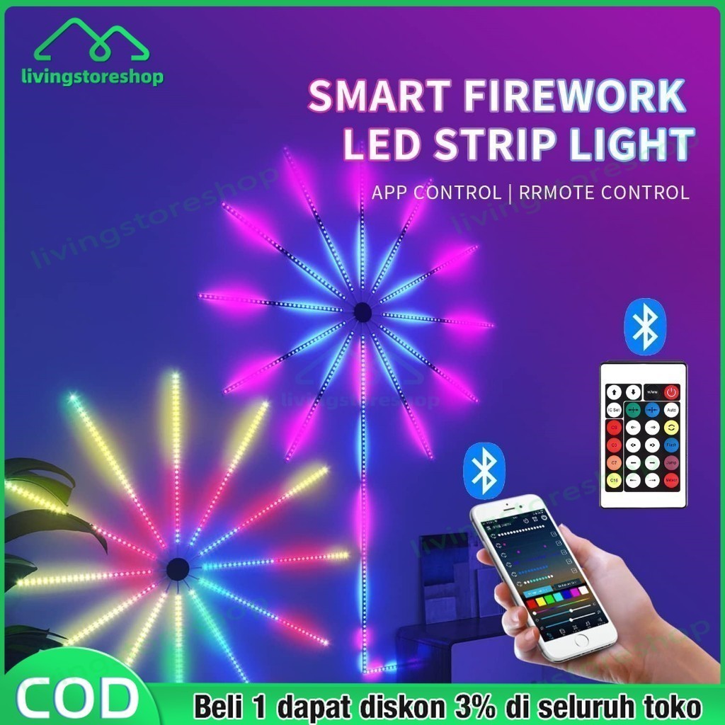 Jual LAMPU STRIP LED KEMBANG API / LAMPU LED STRIP Lampu LED berwarna ...