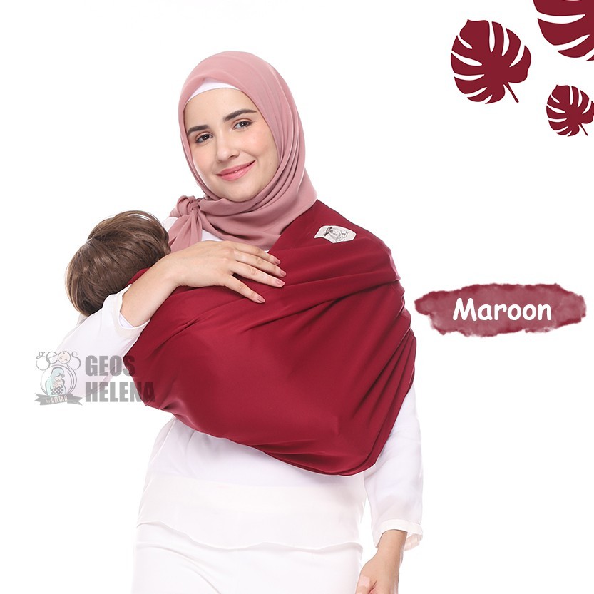 Jual Gendongan Kaos Bayi - Geos Helena Gendongan Premium - Geos Instan ...