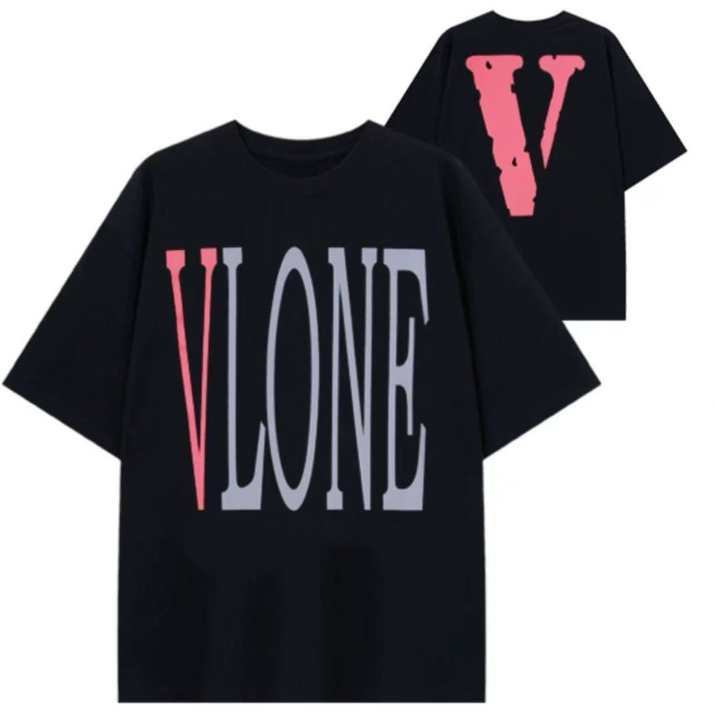 Jual VLONE Kaos Pendek Lebar Oversize Logo V Cetak Couple Wanita Pria ...