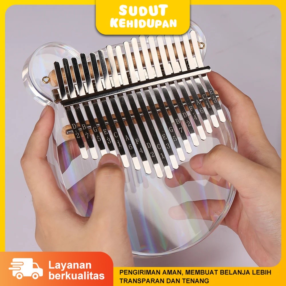Jual Kalimba Kristal Transparan 17 Nada Piano Jari Kebab kalimba ...