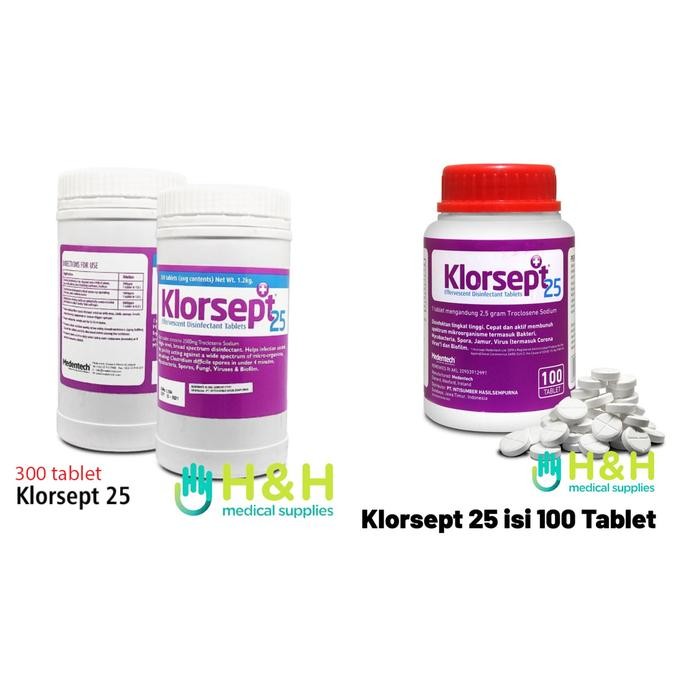 Jual Klorsept 25 / Tablet Desinfektan Klorsept / Desinfektan Lantai ...