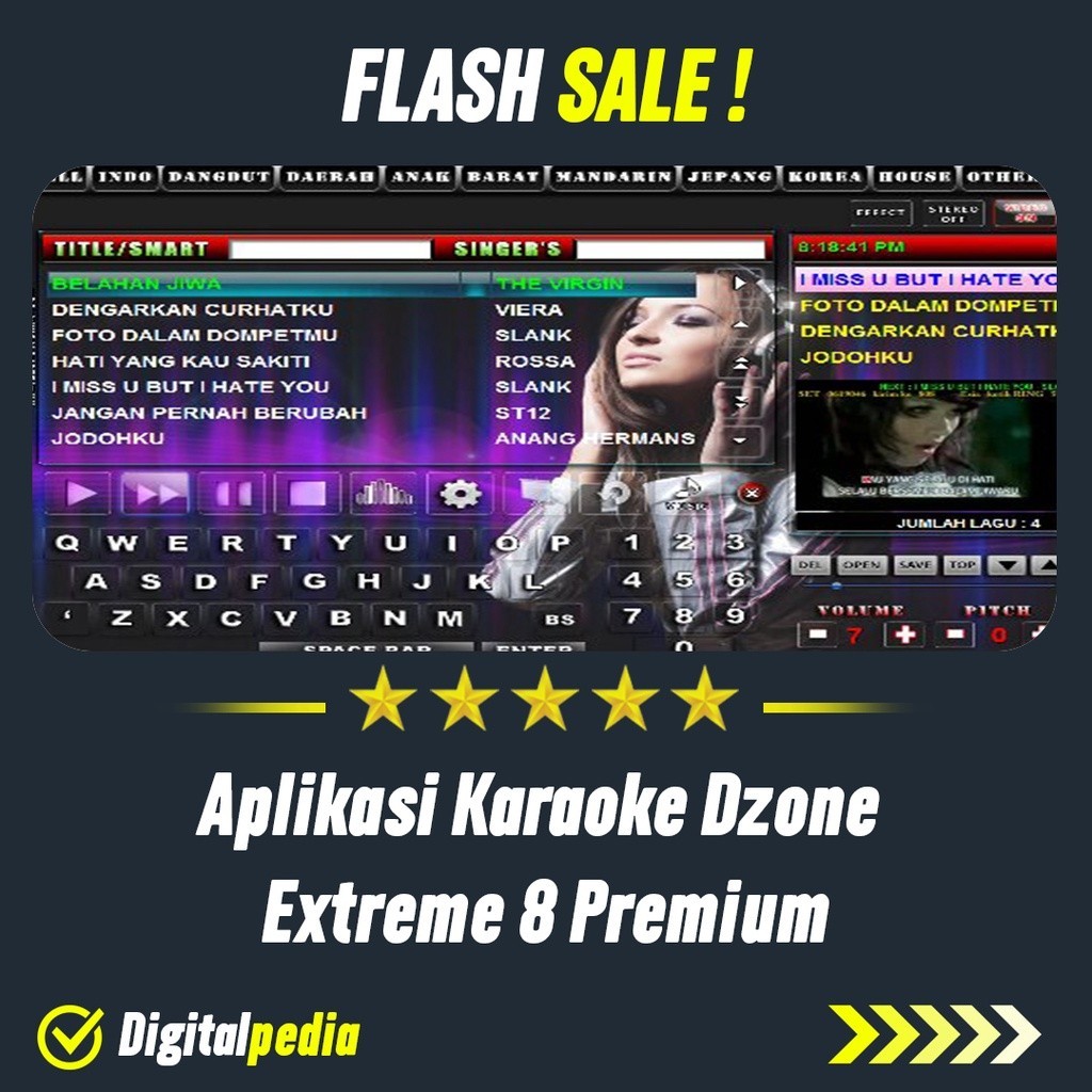 Jual Aplikasi Karaoke Dzone Extreme 8 Premium Lifetime Pro Full Version Terbaru | Shopee Indonesia