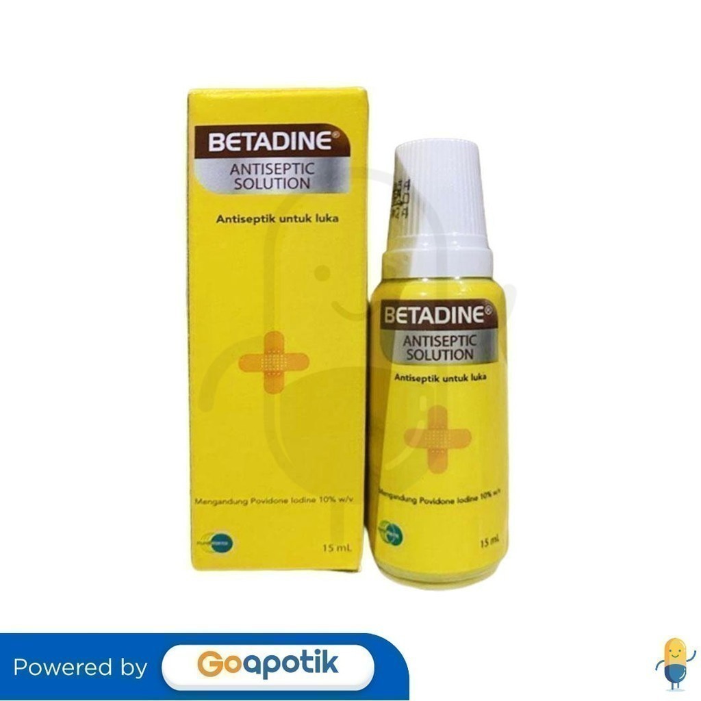 Jual Betadine Larutan 15 Ml Botol | Shopee Indonesia