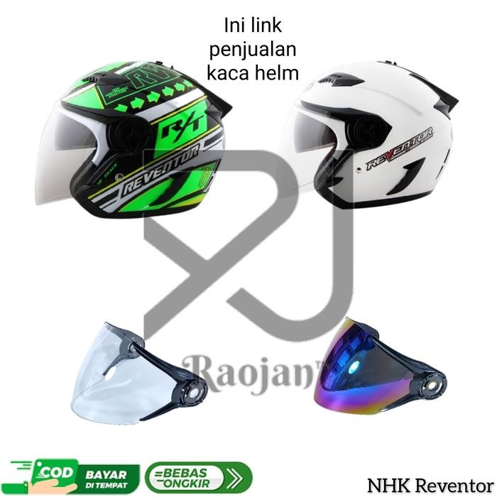 Jual Kaca helm NHK Reventor Visor helm NHK Reventor | Shopee Indonesia