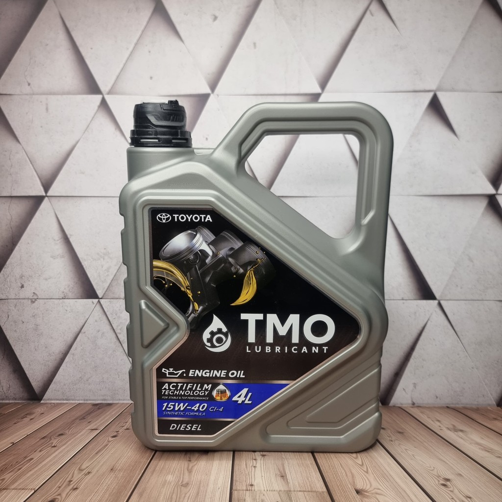 Jual Oli Mesin Mobil TMO Toyota 15W-40 Galon 4L 4 Liter Diesel | Shopee ...