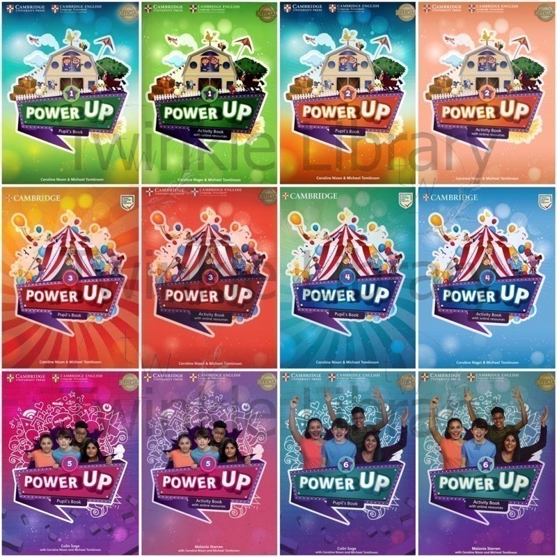 Jual BUKU FISIK Power Up Start Smart 1 2 3 4 5 6 Pupil’s Book ...