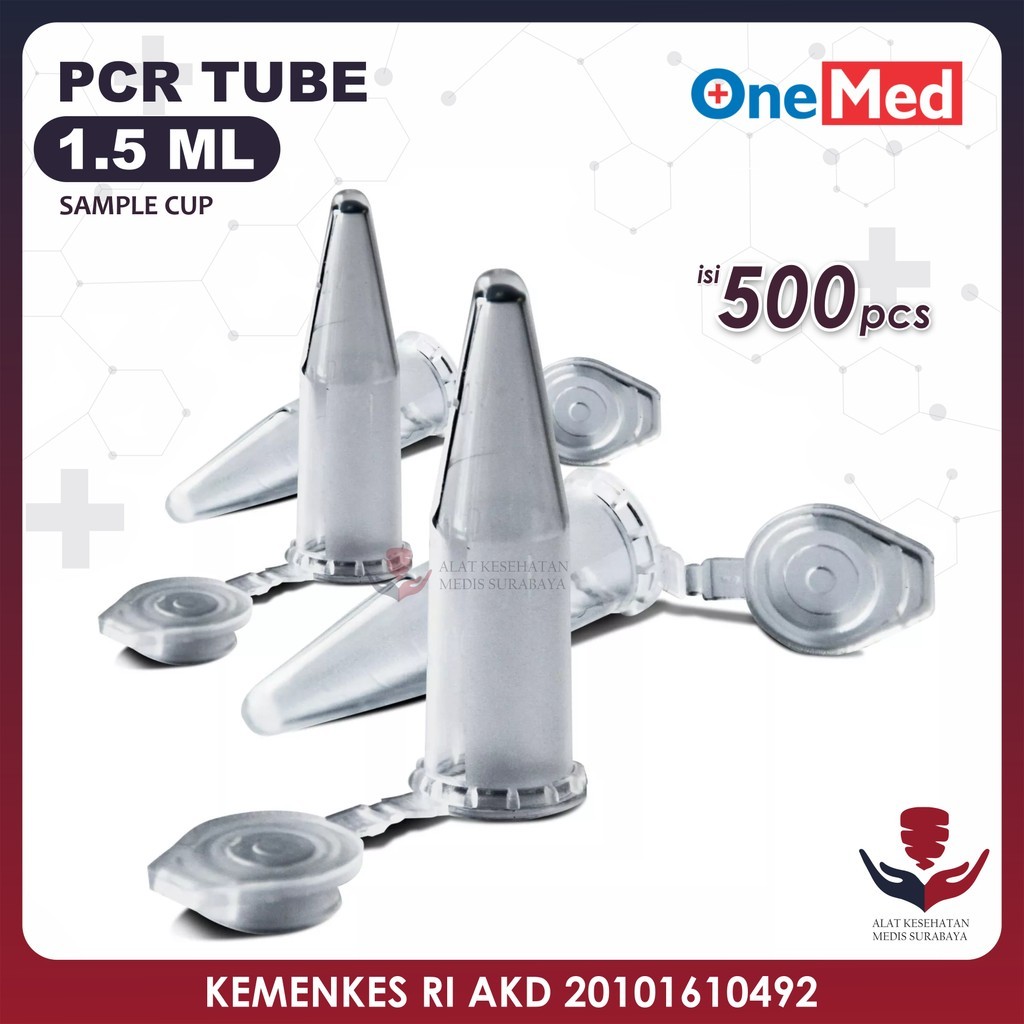 Jual PCR Tube 1.5 ml Cup Sample 1.5ml Minitube Tabung Centrifuge ...