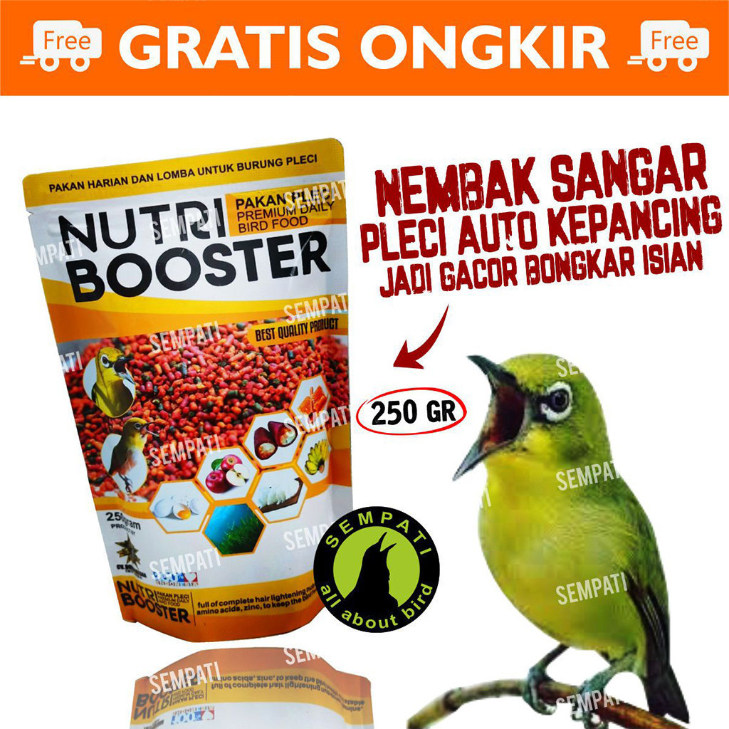 Jual SEMPATI NUTRI BOOSTER NUTRIBOOSTER DORODOD EDAN VOER PLECI PAKAN ...