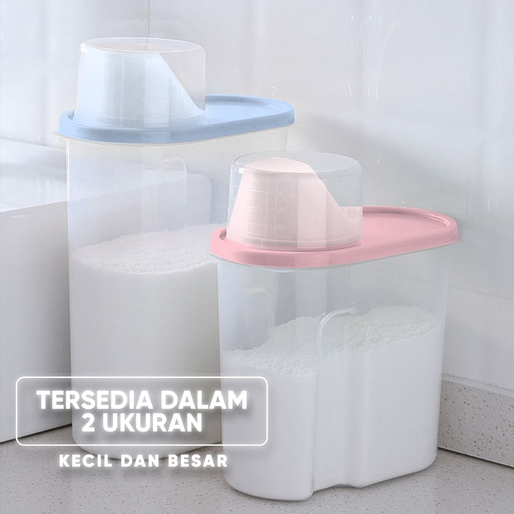Jual SUPERBEE Tempat Deterjen Bubuk C81-C82 Detergen Dispenser / Wadah ...