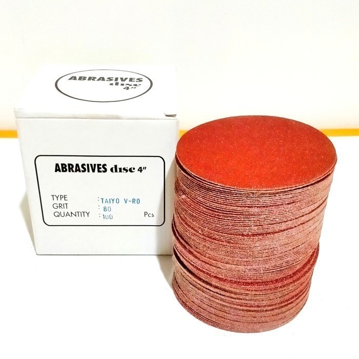 Jual TAIYO AMPLAS TEMPEL 4 INCH /AMPLAS VELCRO 4 INCH 1 DUS ISI 2000 ...