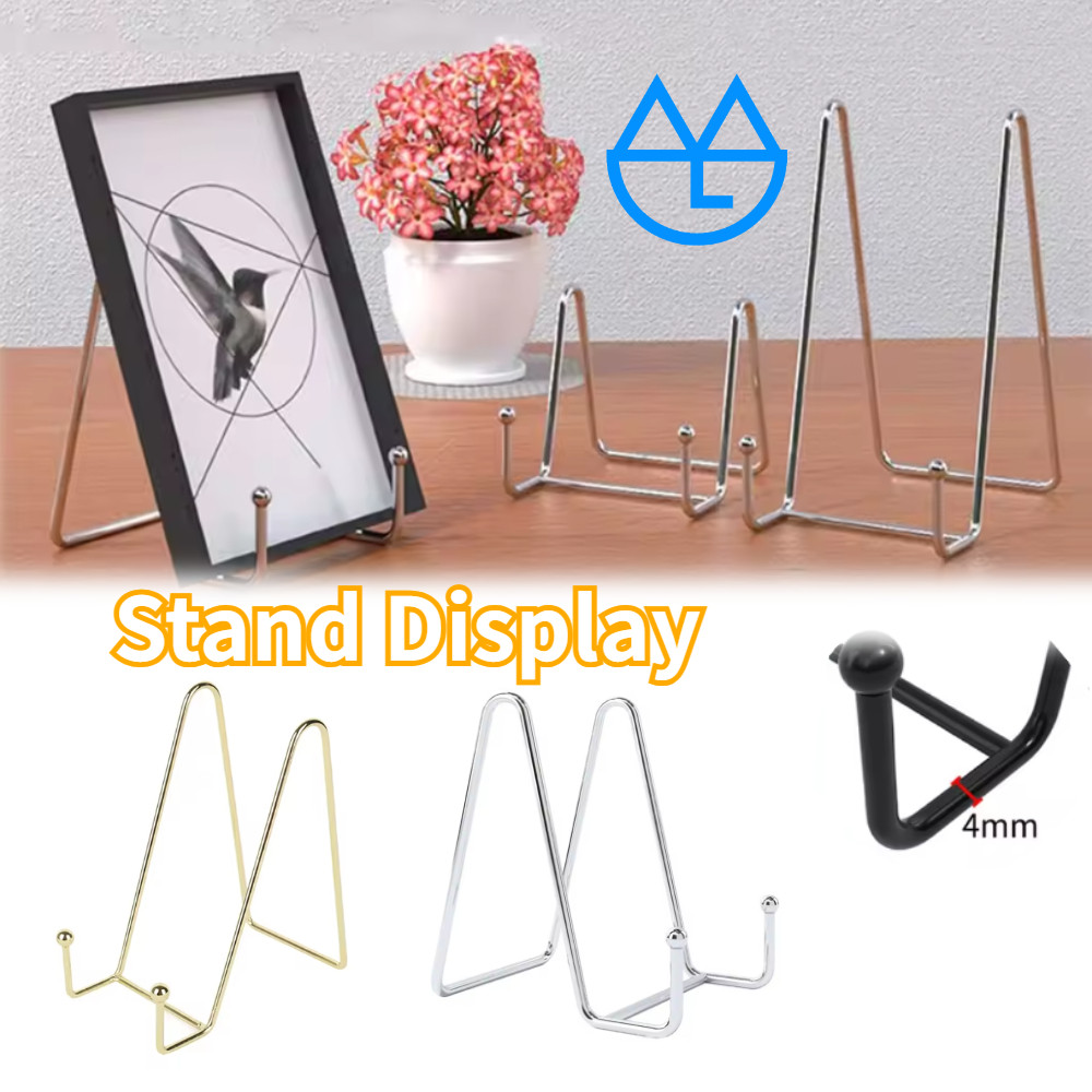 Jual Stand Foto Rak / Buku Stand Display / Stand Display Holder Piring ...