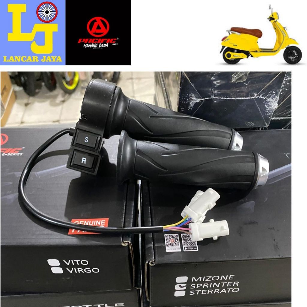 Jual EXOTIC SPRINTER Gas Throttle Pacific Bike Motor Listrik Molis Not ...