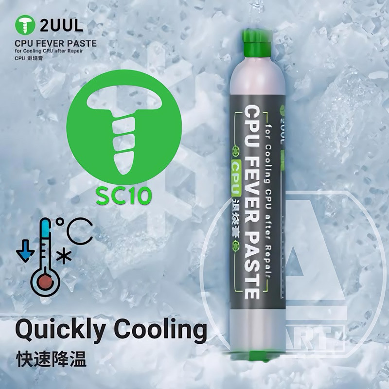Jual THERMAL PASTE THERMAL GREASE CPU 2UUL SC 10 CPU FEVER PASTE ...