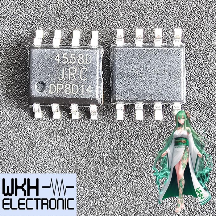 Jual ARC99 ORIGINAL JRC NJM4558D JRC4558D 4558 SMD 4558D Operational Amplifier | Shopee Indonesia