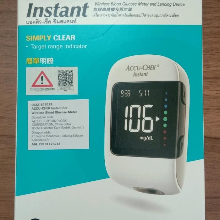 Jual Accu chek instant meter/ Alat Accu Chek Instant ( Hanya alat saja ...