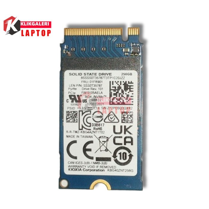 Jual SSD KIOXIA 512GB NVME SSD 512GB SSD 256GB SSD 128GB SSD BERGARANSI ...