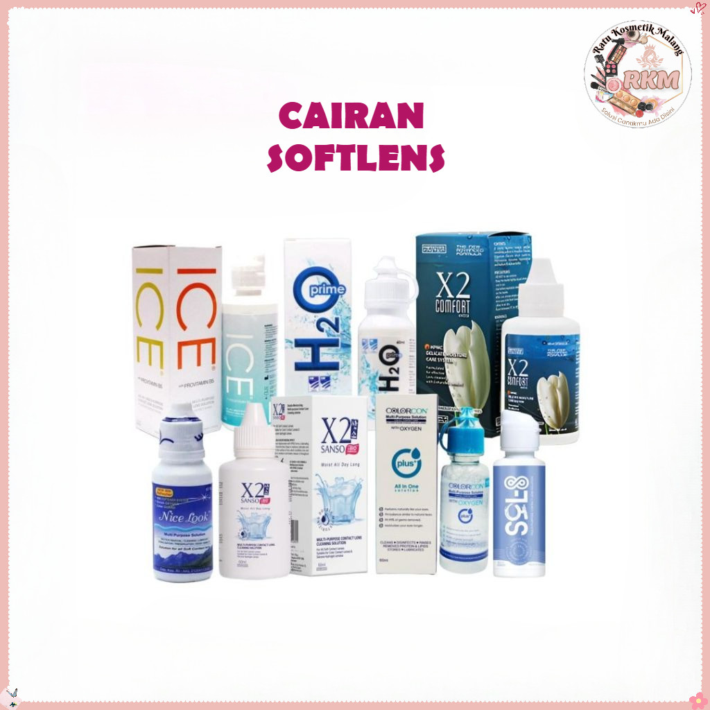 Jual CAIRAN SOFTLENS X2 60ml | Ice Nice Look | Pure N Soft | Sol 8 ...