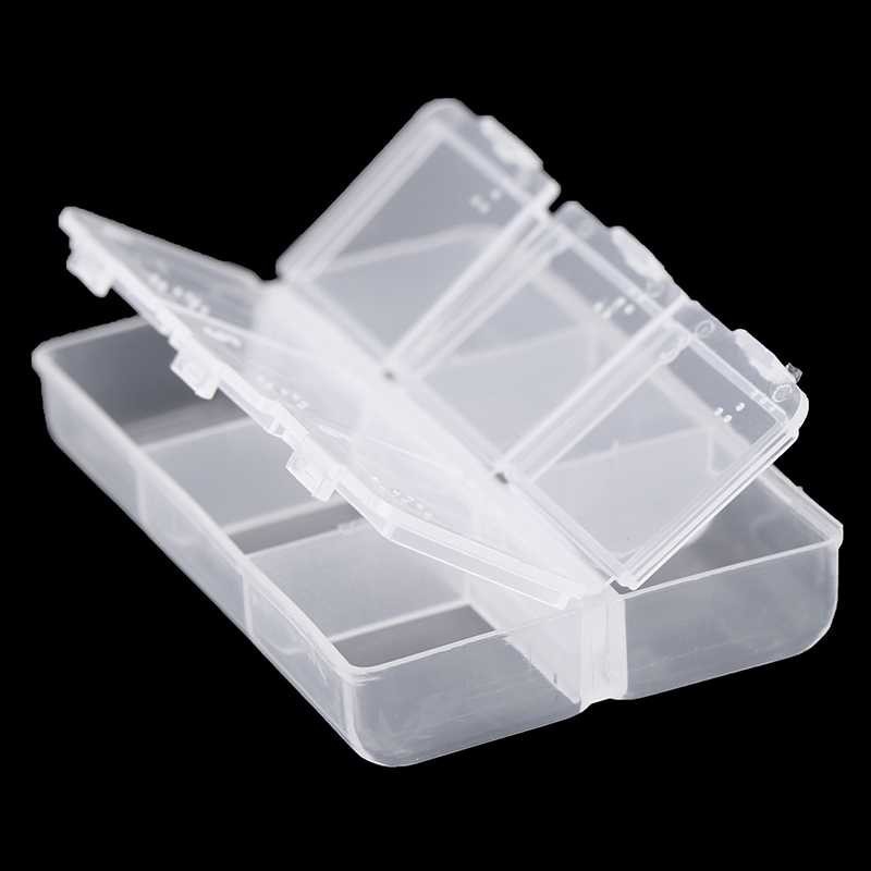 Jual Tempat Aksesoris Manik Manik Plastic Storage Jewelry Box / Kotak ...