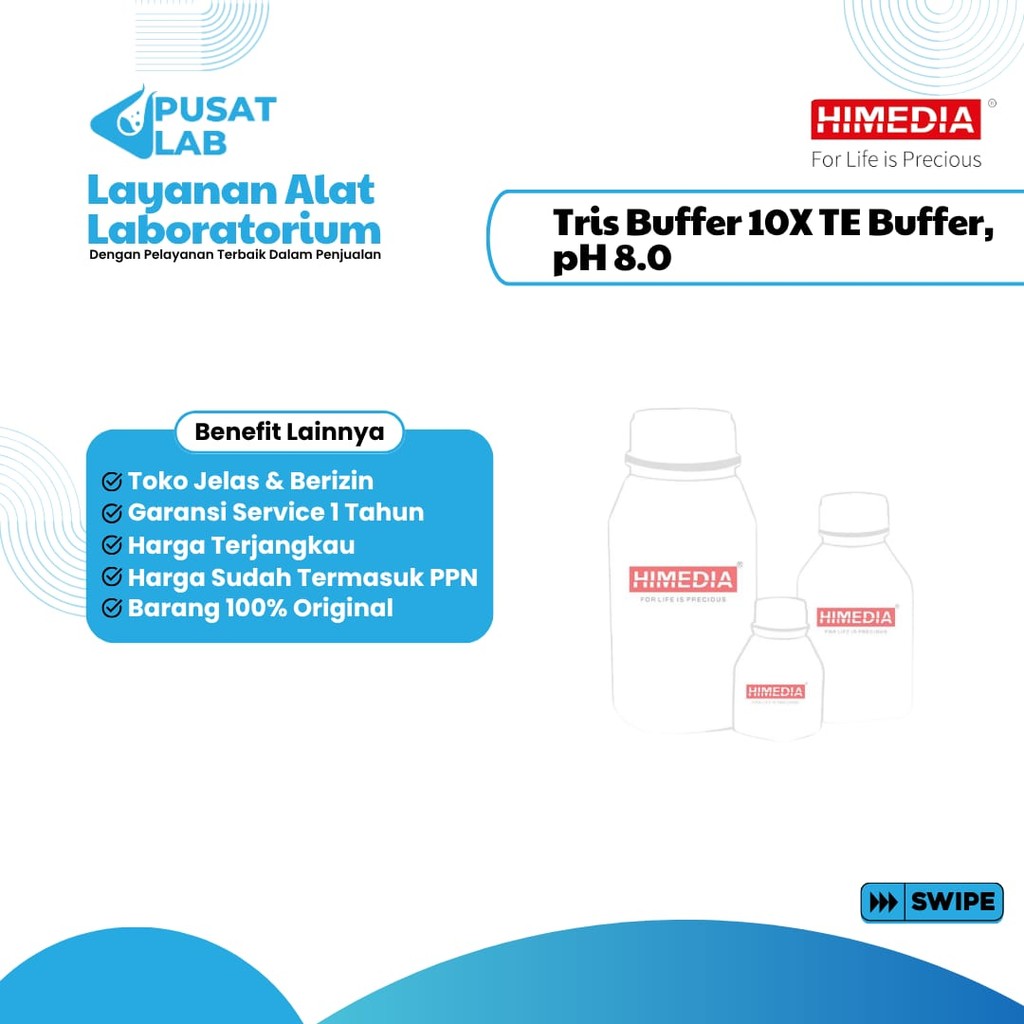 Jual Tris Buffer 10X TE Buffer, pH 8.0 | Shopee Indonesia