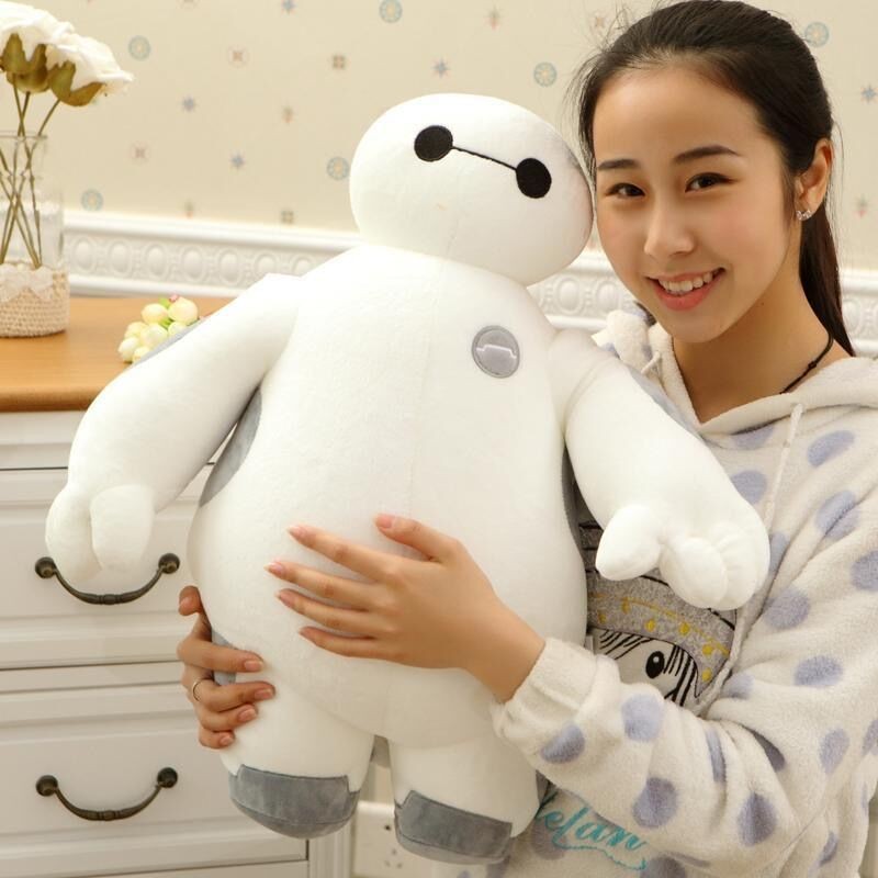 Jual Disney cute Big Hero Baymax Plush Doll Baymax Stuffed Soft Dolls ...