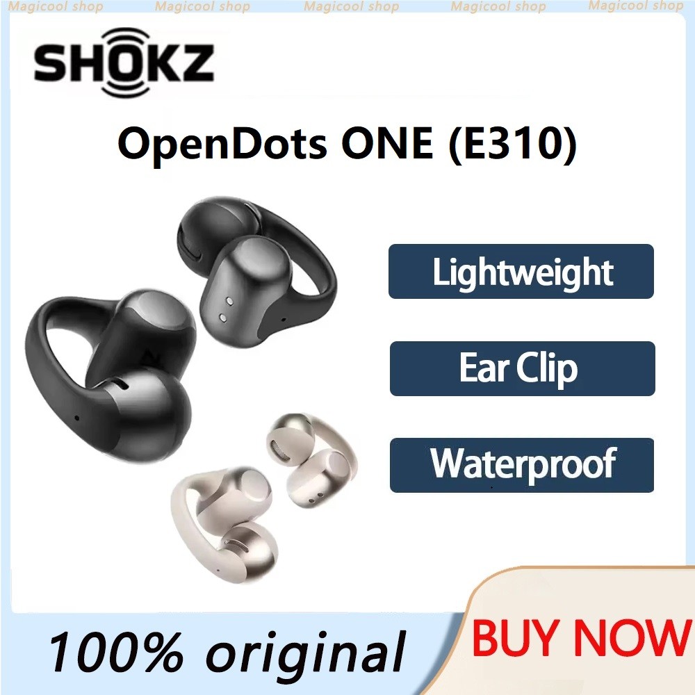 Jual Shokz OpenDots ONE E310 Wireless Bluetooth 5.4 Earphones Titanium Dynamic Dolby Audio AI ...