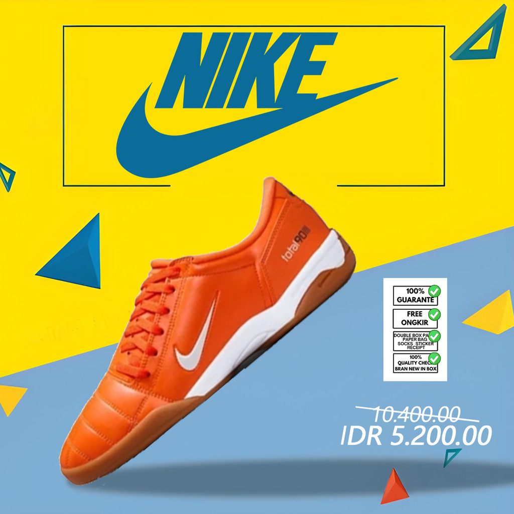 Jual Nike T90 Sepatu Sepak Bola Latihan Low - Cut Klasik Tahan Goreng ...